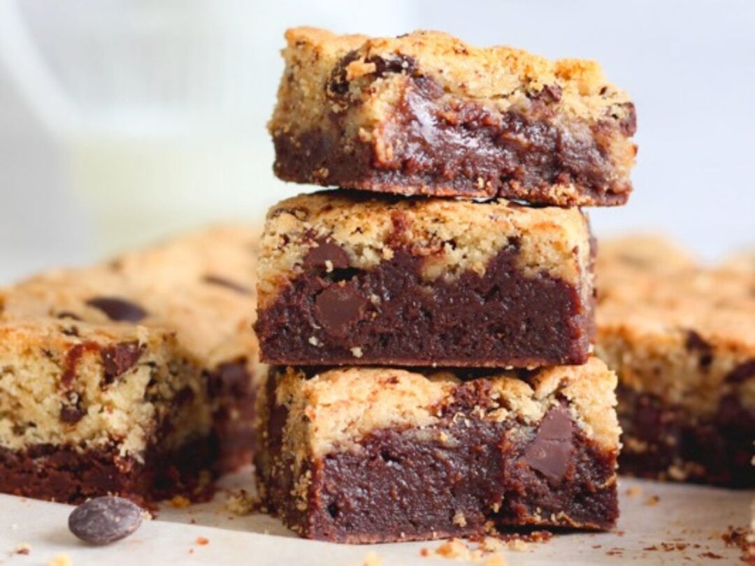 Brookies, smeuïge brownies & chocolate chip cookies in één
